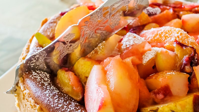 Autumn Apple Cheesecake Recipe