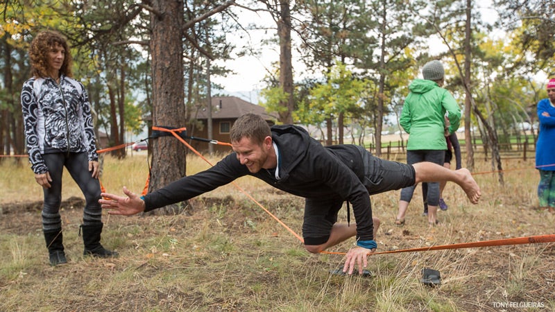 Balancing Act: Slackline Yoga for Cross-Training | Yoga Journal