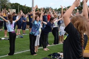 High School Yoga Teacher Pays it Forward