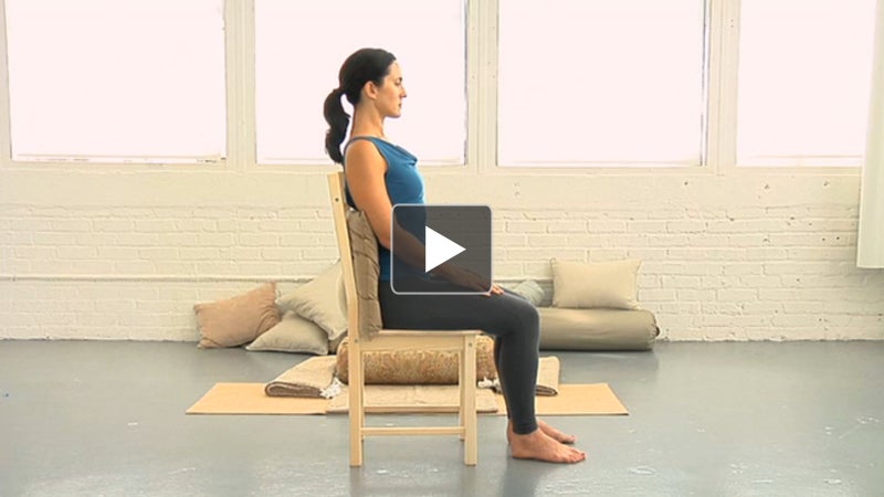 Yoga Videos | How to Use a Chair for Meditation