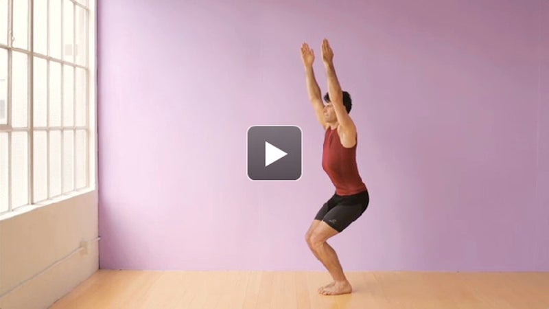 Yoga Videos | Yoga Poses | Watch and Learn: Utkatasana (Chair Pose)