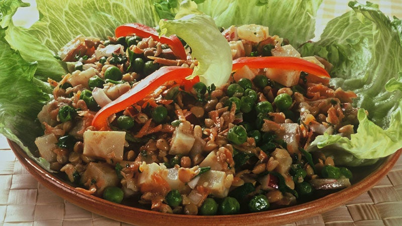 Vegan Challenge Recipe: Lentil Risotto with Peas