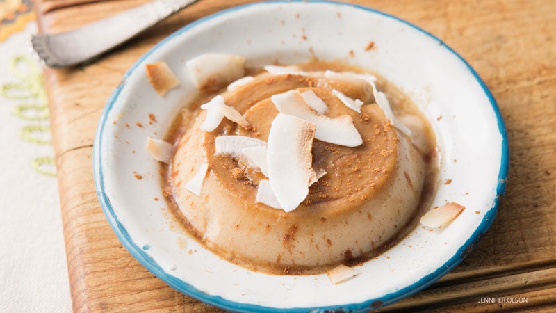 Light, Latin-Inspired Recipes: Vegan Flan