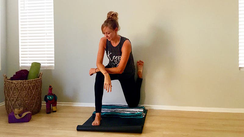 8 Ways (Besides Handstand) to Use a Wall in Your Yoga Practice