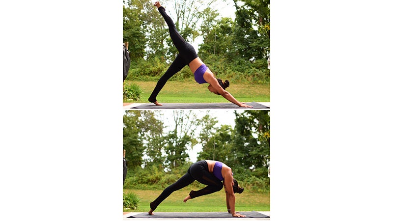 Two Fit Moms: 8 Heart-Pumping Poses to Celebrate National Yoga Month