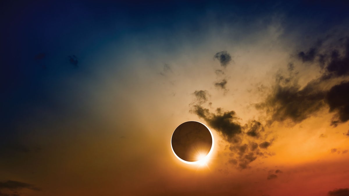 Celebrate The Solar Eclipse with This Moon Salutation
