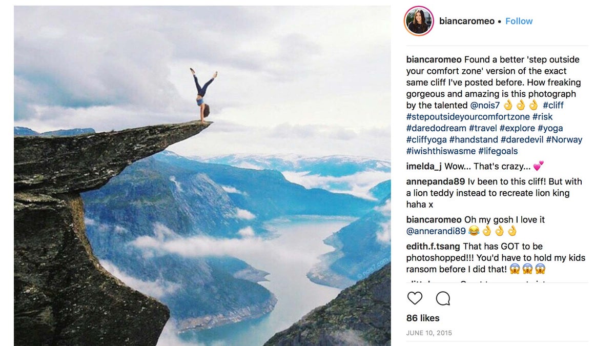 Don't Do It for the Gram: 18 Dangerous Instagram Yoga Photos