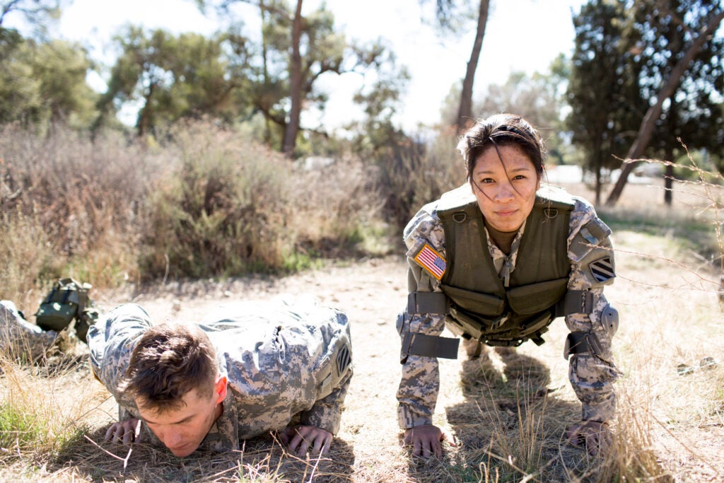 These 15 Poses Were Used to Treat Low Back Pain in the Military