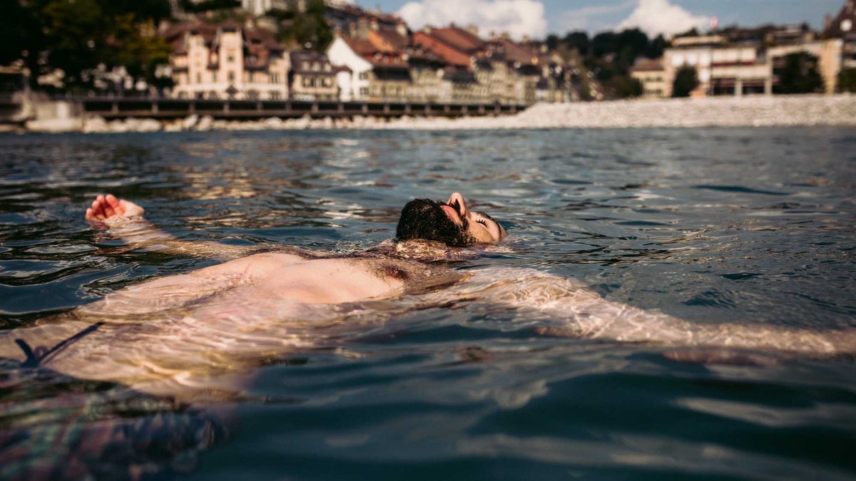 Floating On the Aare River in Switzerland | How One Yogi Found Zen