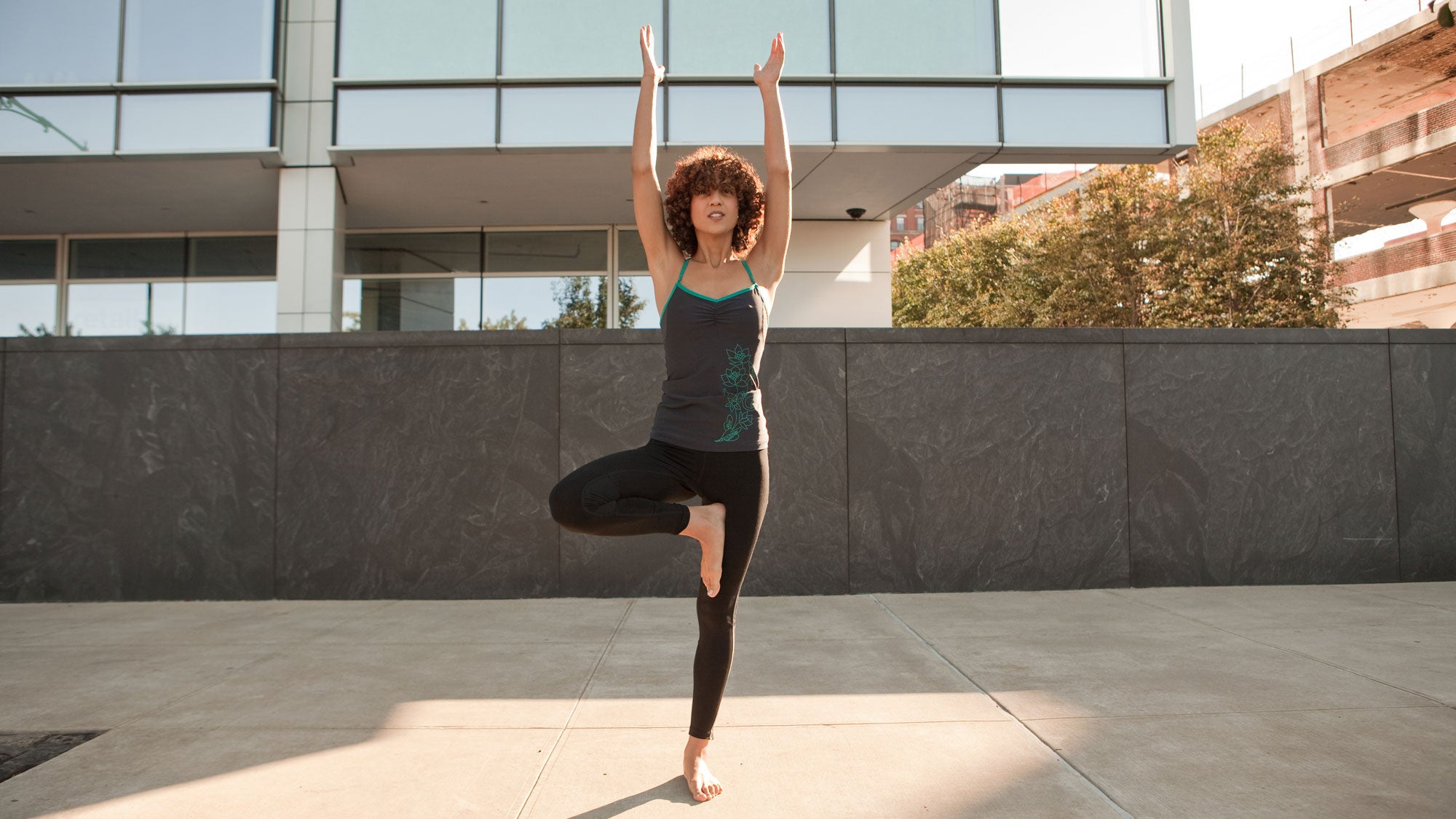 A Short Tree Pose Flow for Balance & Freedom