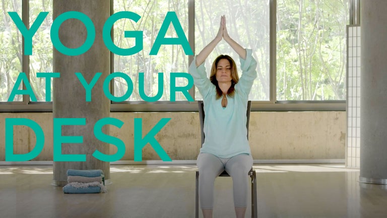 5 Chair Yoga Sequences That Will Have You on the Edge of Your Seat