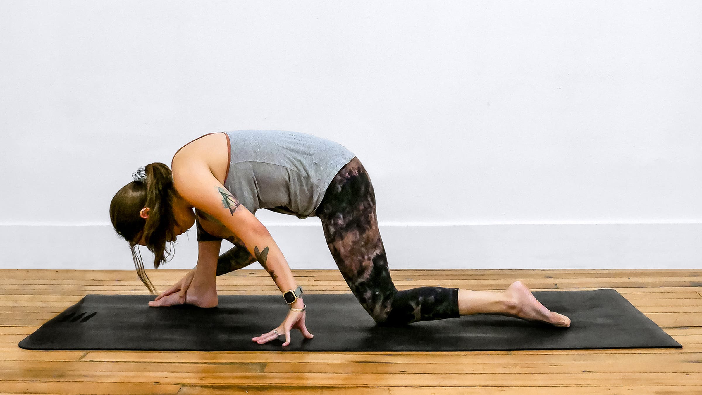 How to Come Into Compass Pose