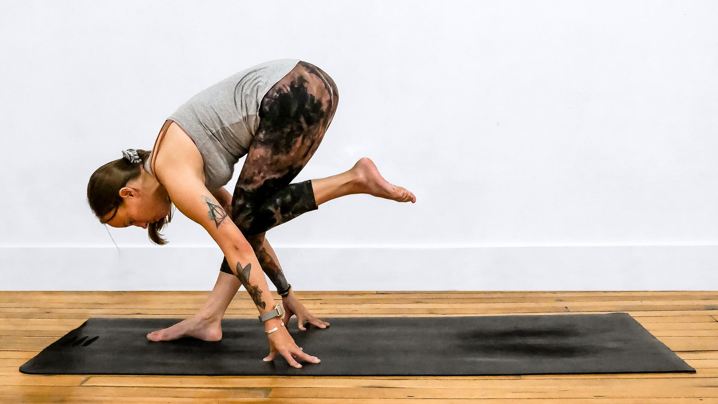 How to Come Into Compass Pose