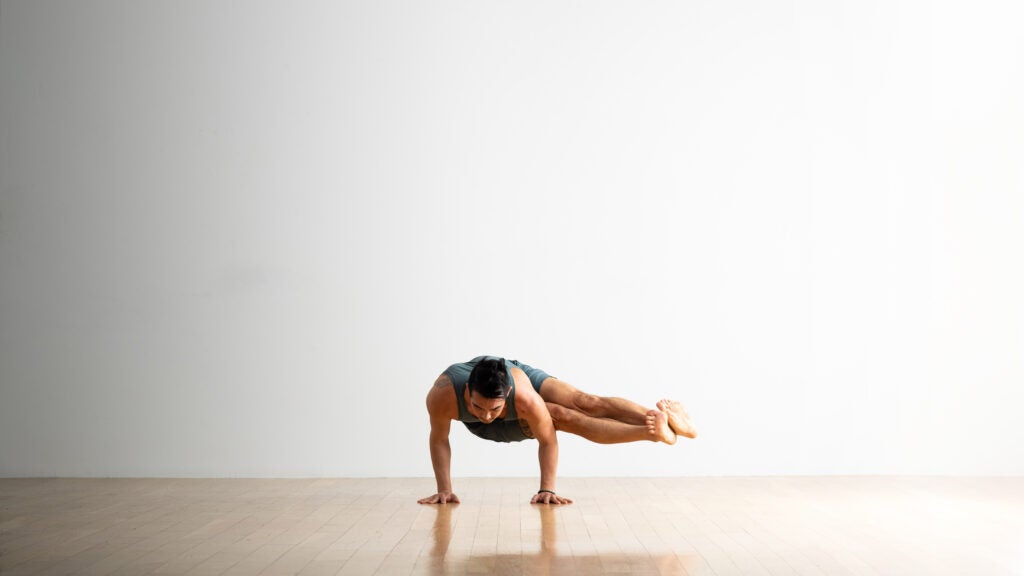 Side Crow and Side Crane Pose: How to Practice Parsva Bakasana