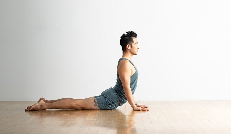 Stretch Safely Using Strength in Bhujangasana (Cobra Pose)