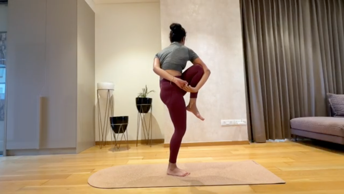 6 Satisfying Standing Twists to Challenge Your Body and Mind